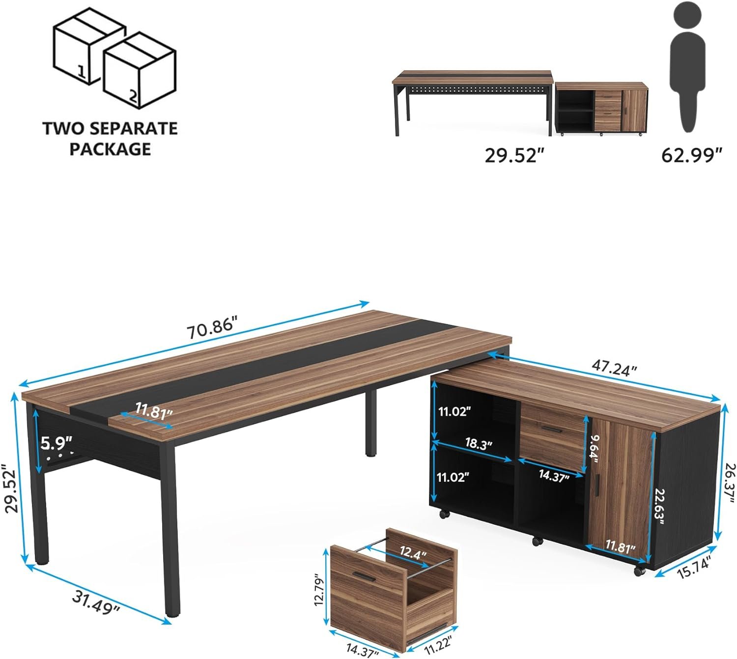 Tribesigns Executive Desk Review - Home Goods Product Reviews